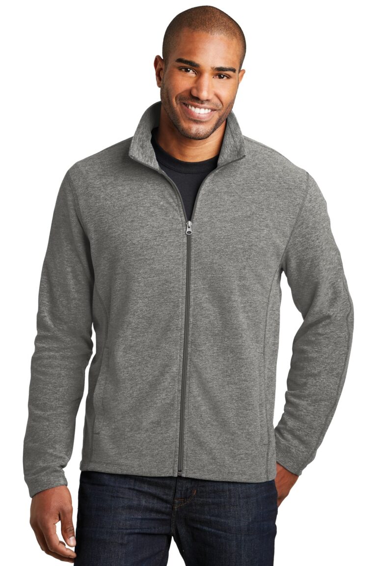 Port Authority Heather Microfleece Full-Zip Jacket - Henry Ford Health ...