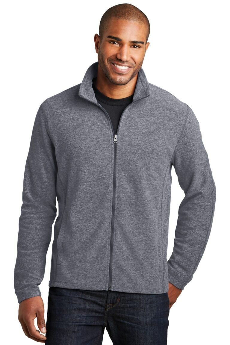 Port Authority Heather Microfleece Full-Zip Jacket - Henry Ford Health ...