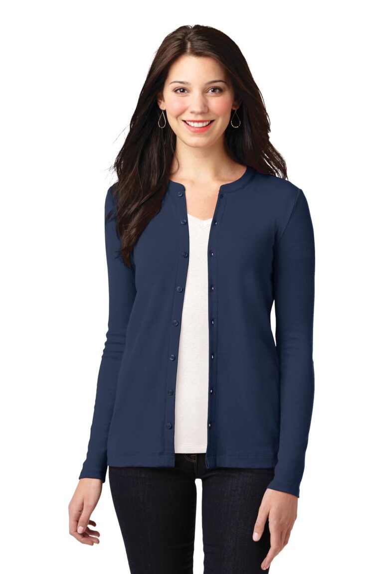 Port Authority Women's Concept Stretch Button-Front Cardigan - Henry ...