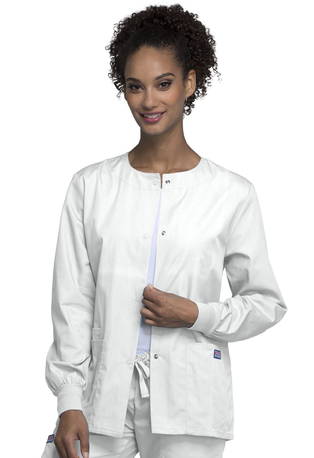 Cherokee Women's Snap Front Warm-Up Scrub Jacket - WW Originals - Henry ...