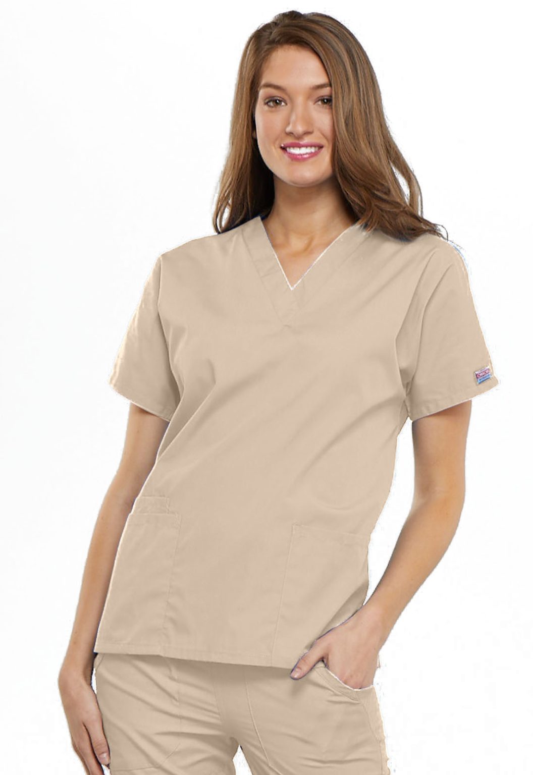 Cherokee Women's V-Neck Scrub Top - WW Originals - Henry Ford Health ...