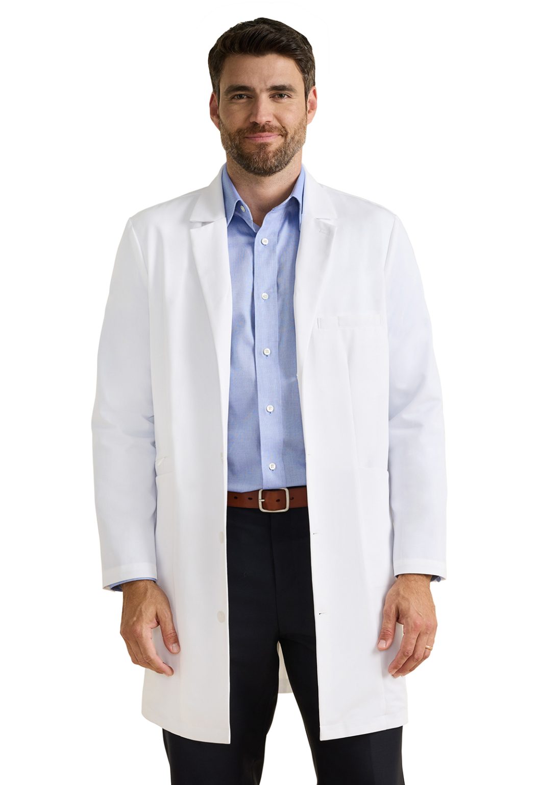 Healing Hands Lawrence Men's 37" Lab Coat - Henry Ford Health Employee ...