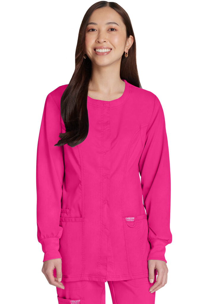 Cherokee Women's Snap Front Scrub Jacket - WW Revolution - Henry Ford ...