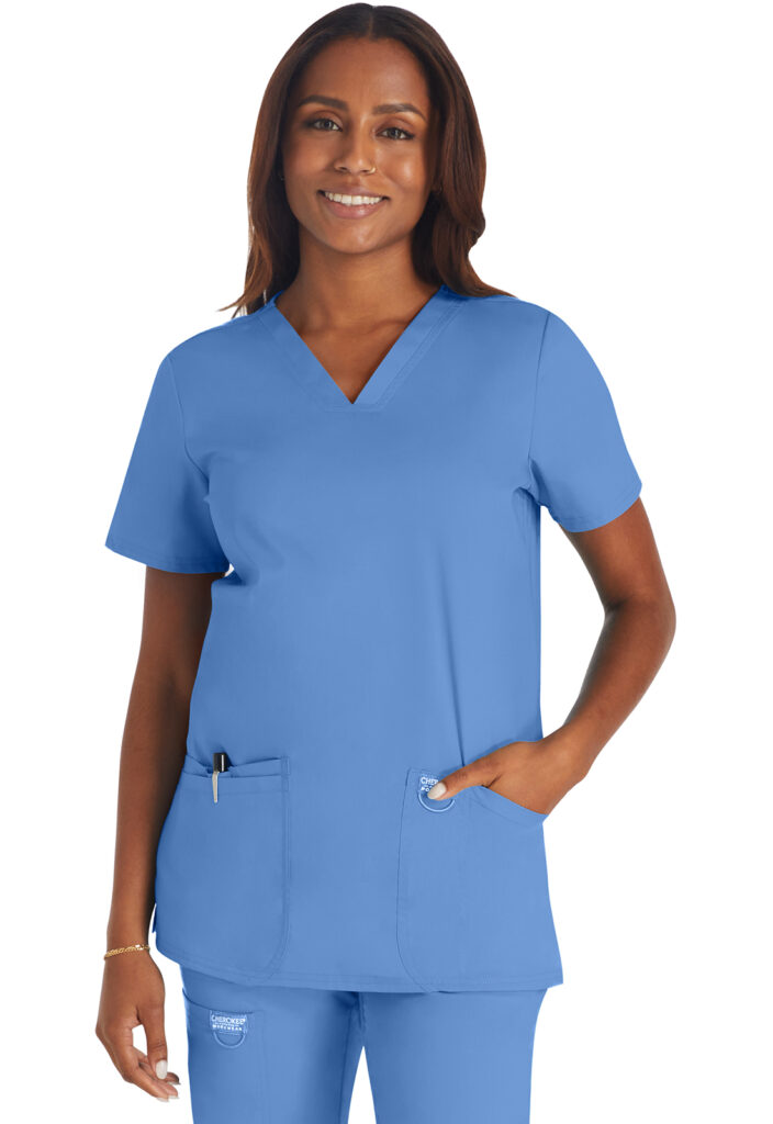 Cherokee Women's V-Neck Scrub Top - WW Revolution - Henry Ford Health ...