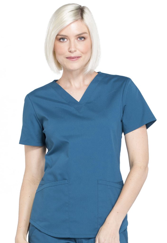 Cherokee Women's V-Neck Scrub Top - WW Professionals - Henry Ford ...