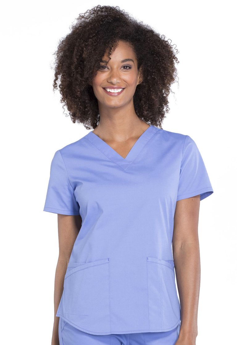 Cherokee Women's V-Neck Scrub Top - WW Professionals - Henry Ford ...