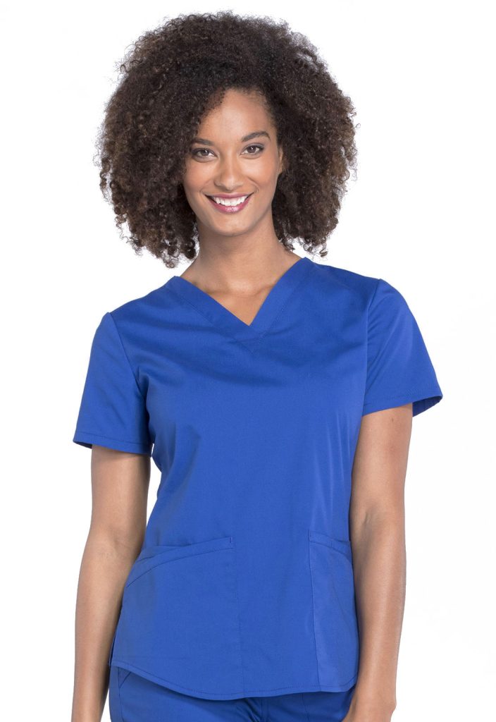 Cherokee Women's V-Neck Scrub Top - WW Professionals - Henry Ford ...